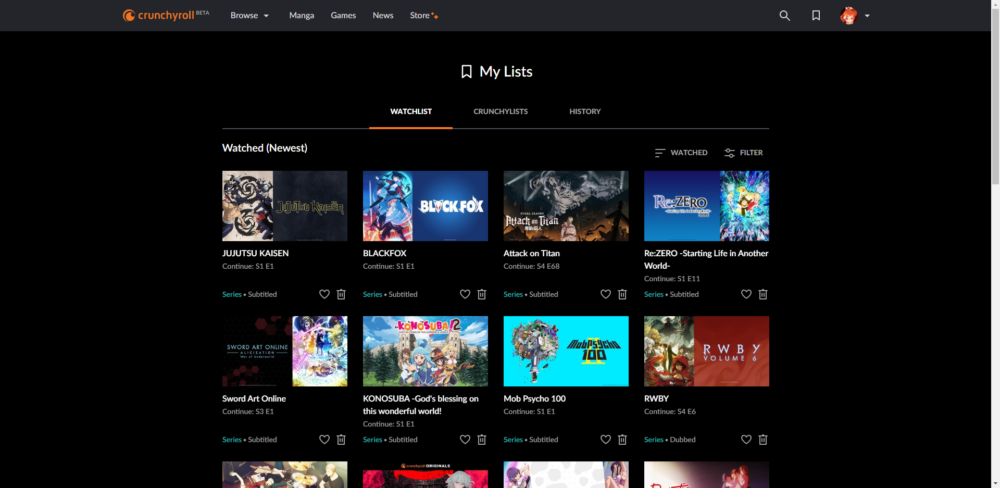 【CrunchyRoll】My Thoughts on the New UI – RoKtheReaper.com