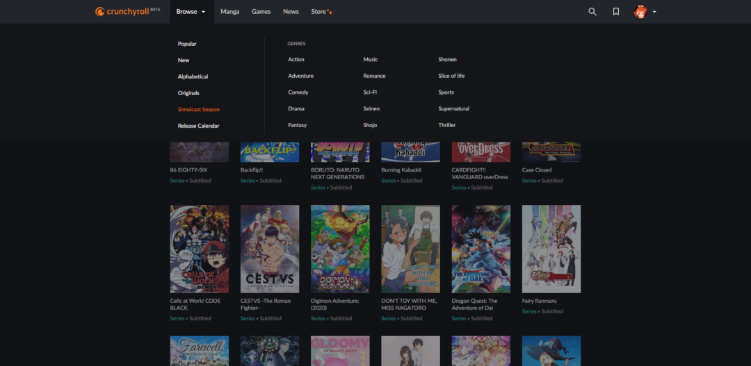 【CrunchyRoll】My Thoughts on the New UI – RoKtheReaper.com