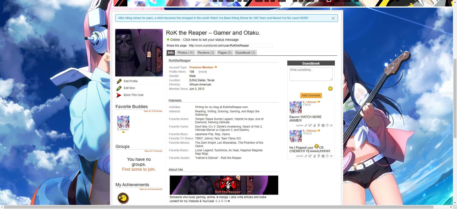 【CrunchyRoll】My Thoughts on the New UI – RoKtheReaper.com